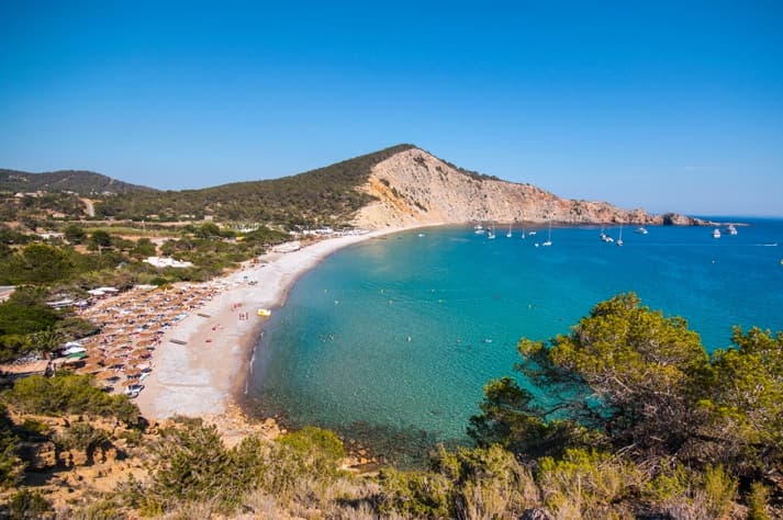 Cala Jondal Beach - purenatureibiza